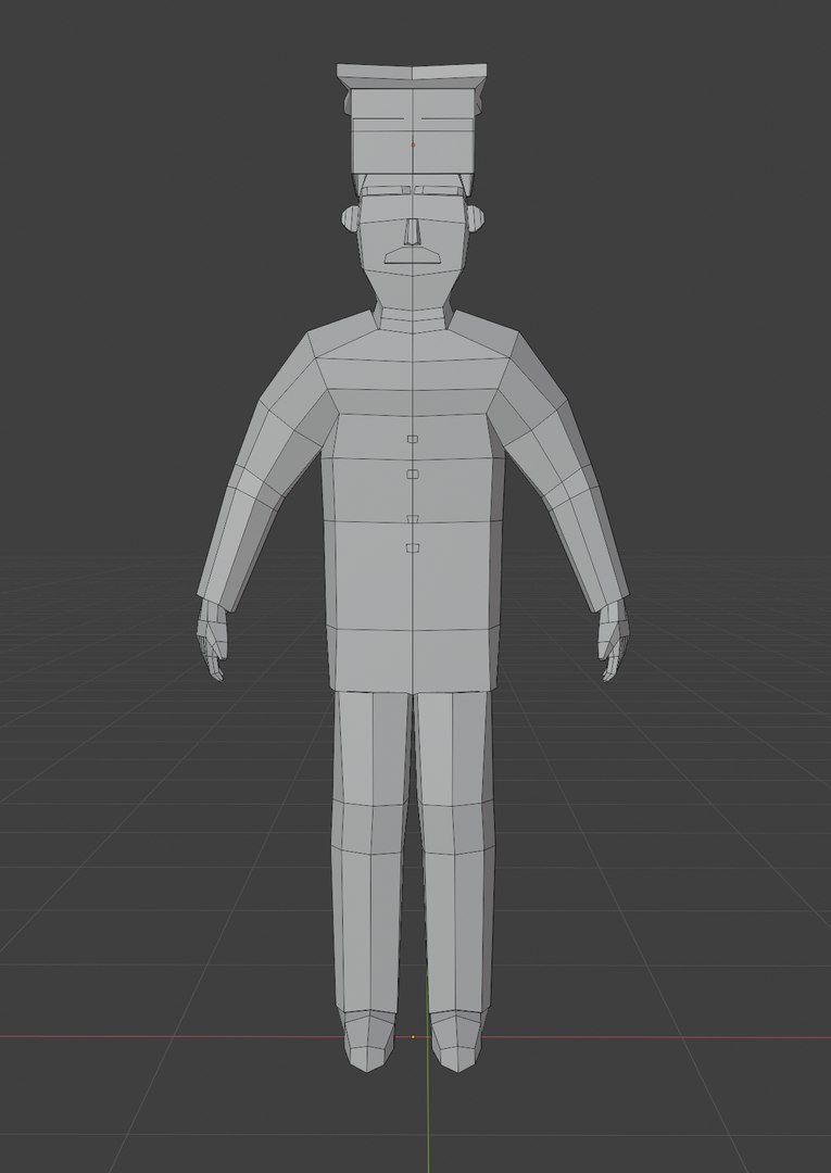 3D Cook Chef Rigged Unity - TurboSquid 1566875