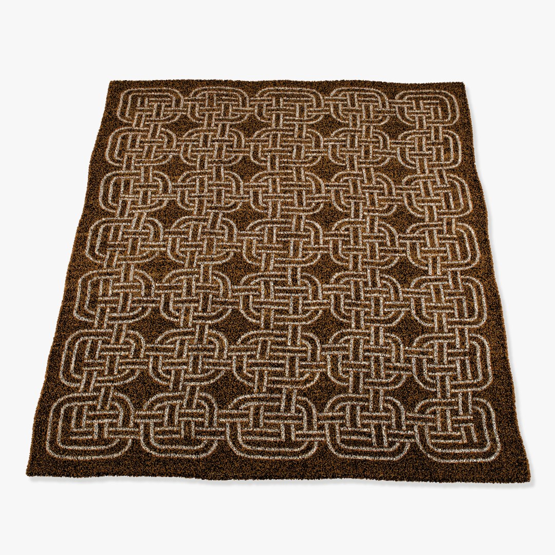 3ds Max Amara Rug Flat Weave