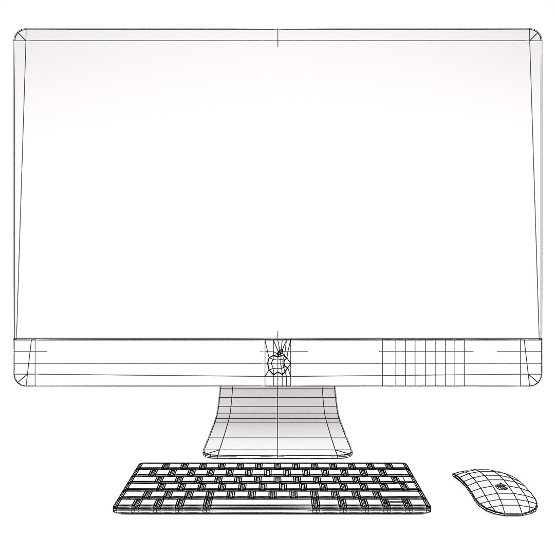 3d Modeled Computer Mouse Model