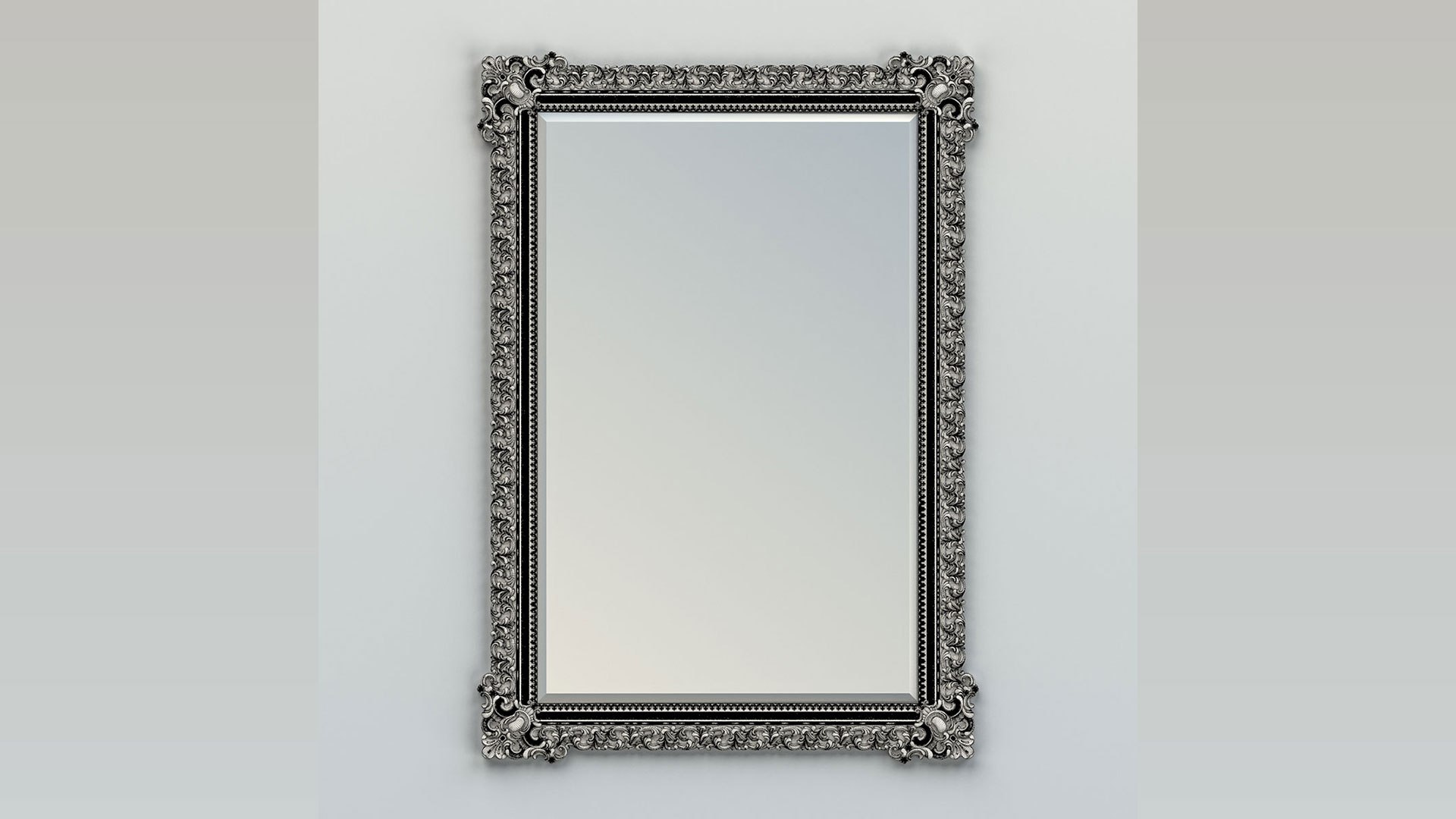 3D Rectangle Mirror Frame 020 - TurboSquid 2057613