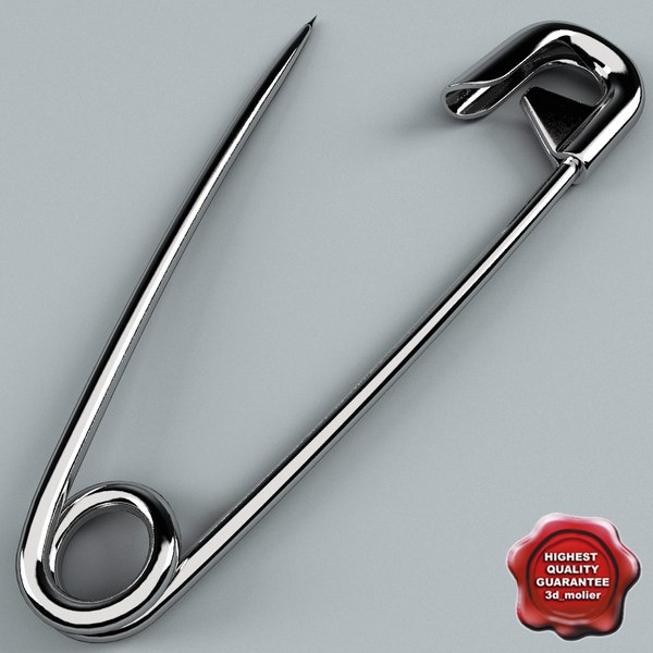 Safety Pin 3D Models for Download | TurboSquid
