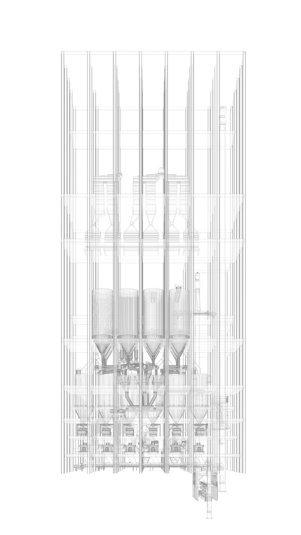 3D Industrial tower - TurboSquid 2159938