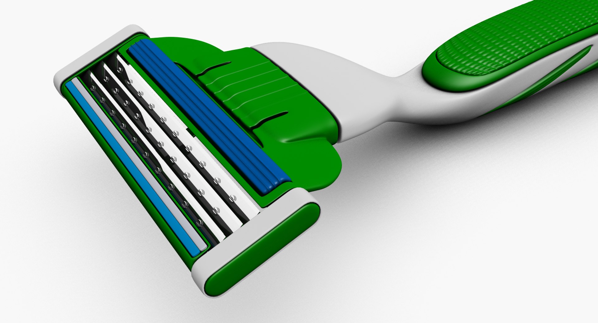 3d Gillette Mach 3 Model