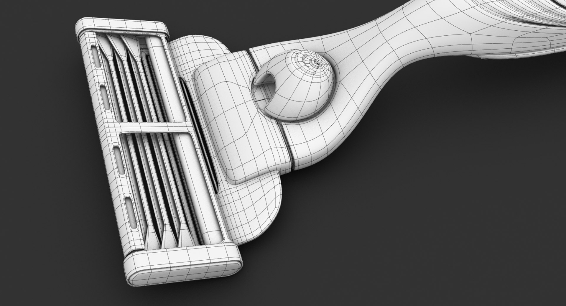 3d Gillette Mach 3 Model