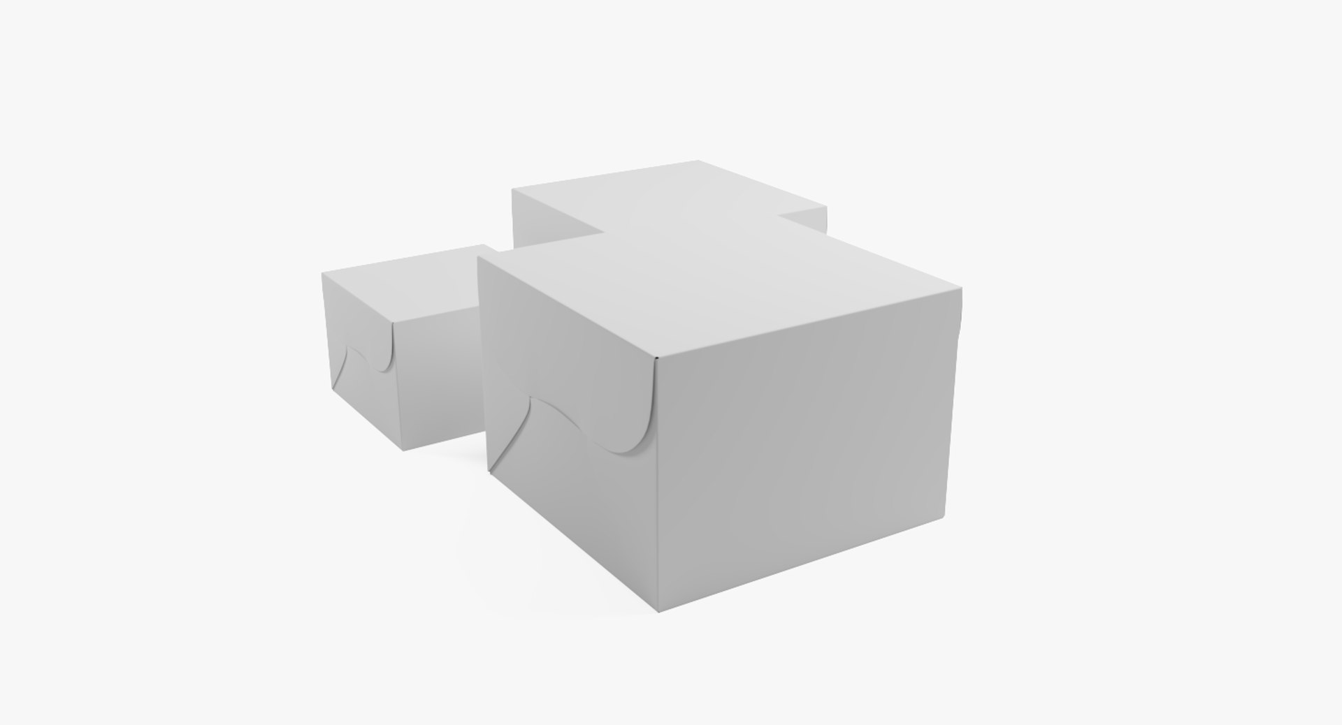 3D Cake Box - TurboSquid 1400830