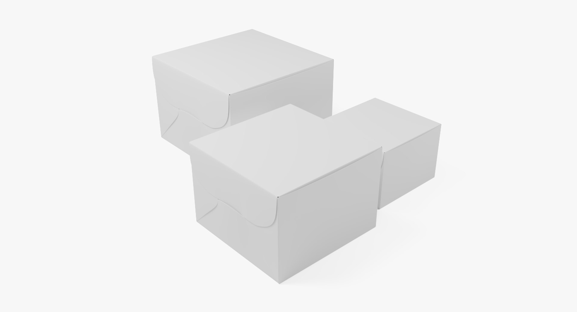 3D Cake Box - TurboSquid 1400830