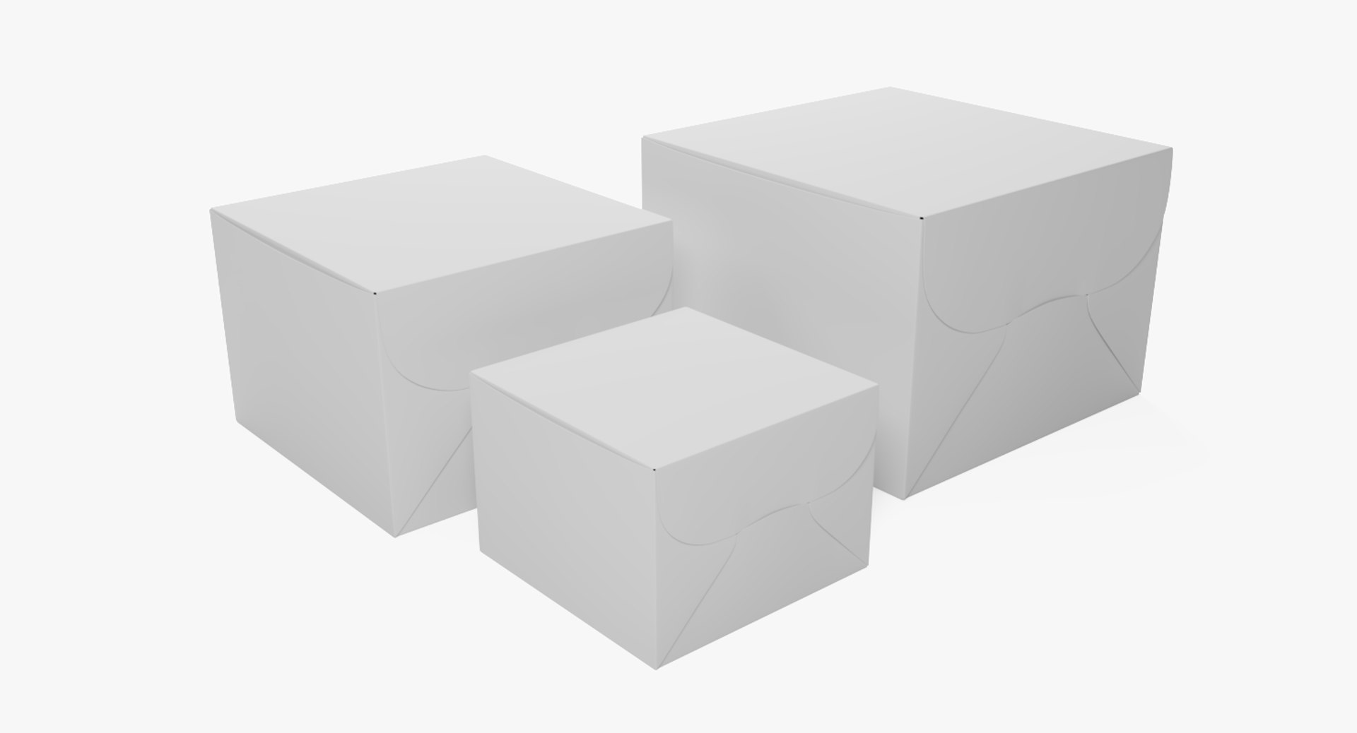 3D Cake Box - TurboSquid 1400830