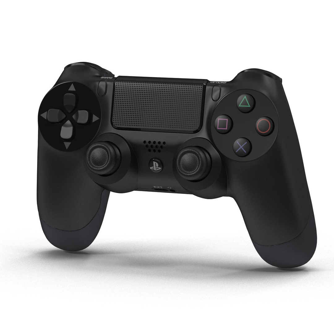 Sony Playstation 4 Wireless 3d Model
