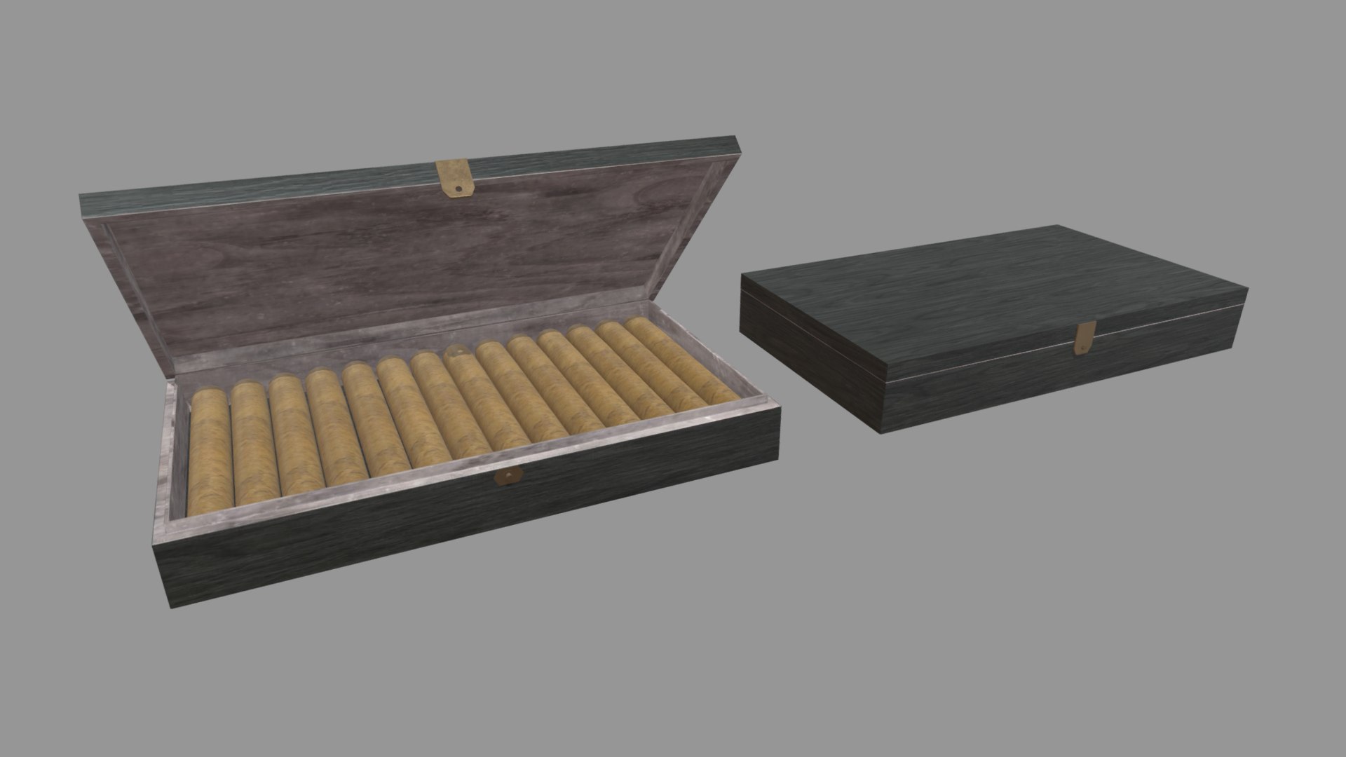 3D Model Cigar Box - TurboSquid 2374872