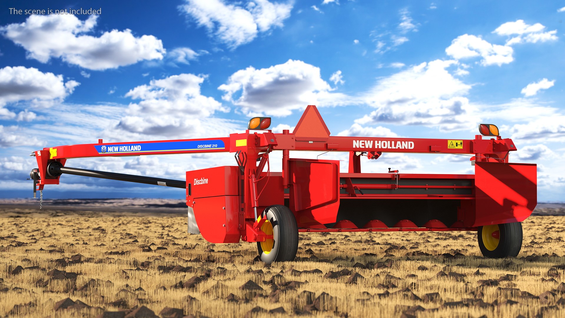 Discbine 210 Side Pull Disc Mower Conditioners 3D - TurboSquid 1942002