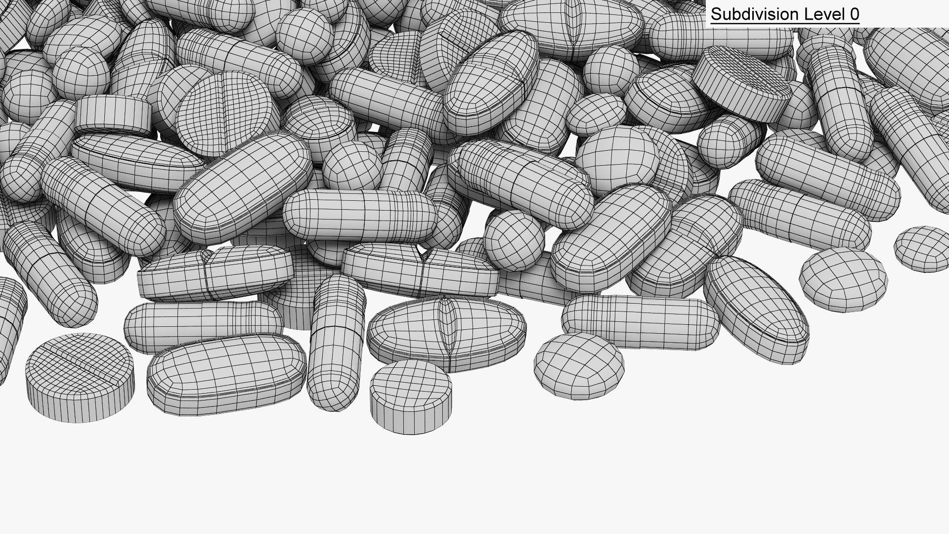 3D Pills 7 Model - TurboSquid 1606515