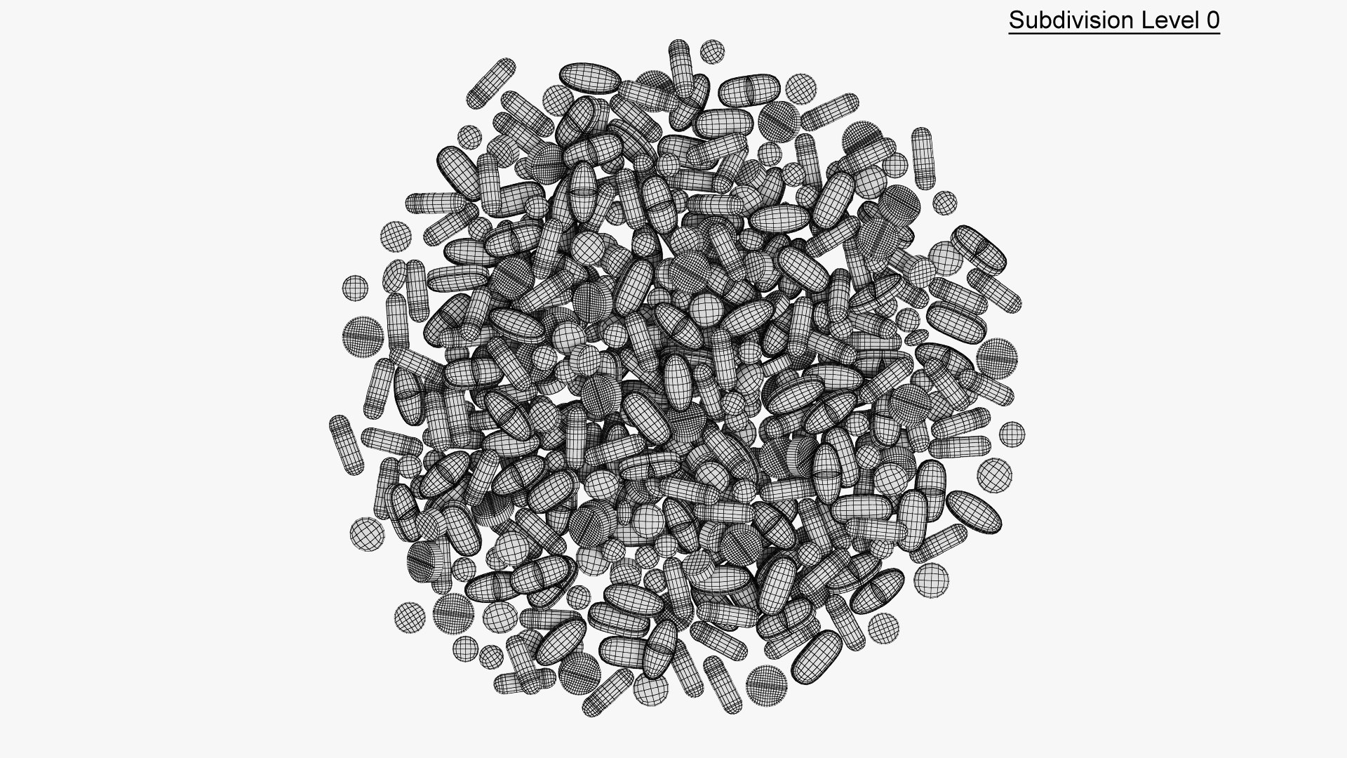 3D Pills 7 Model - TurboSquid 1606515