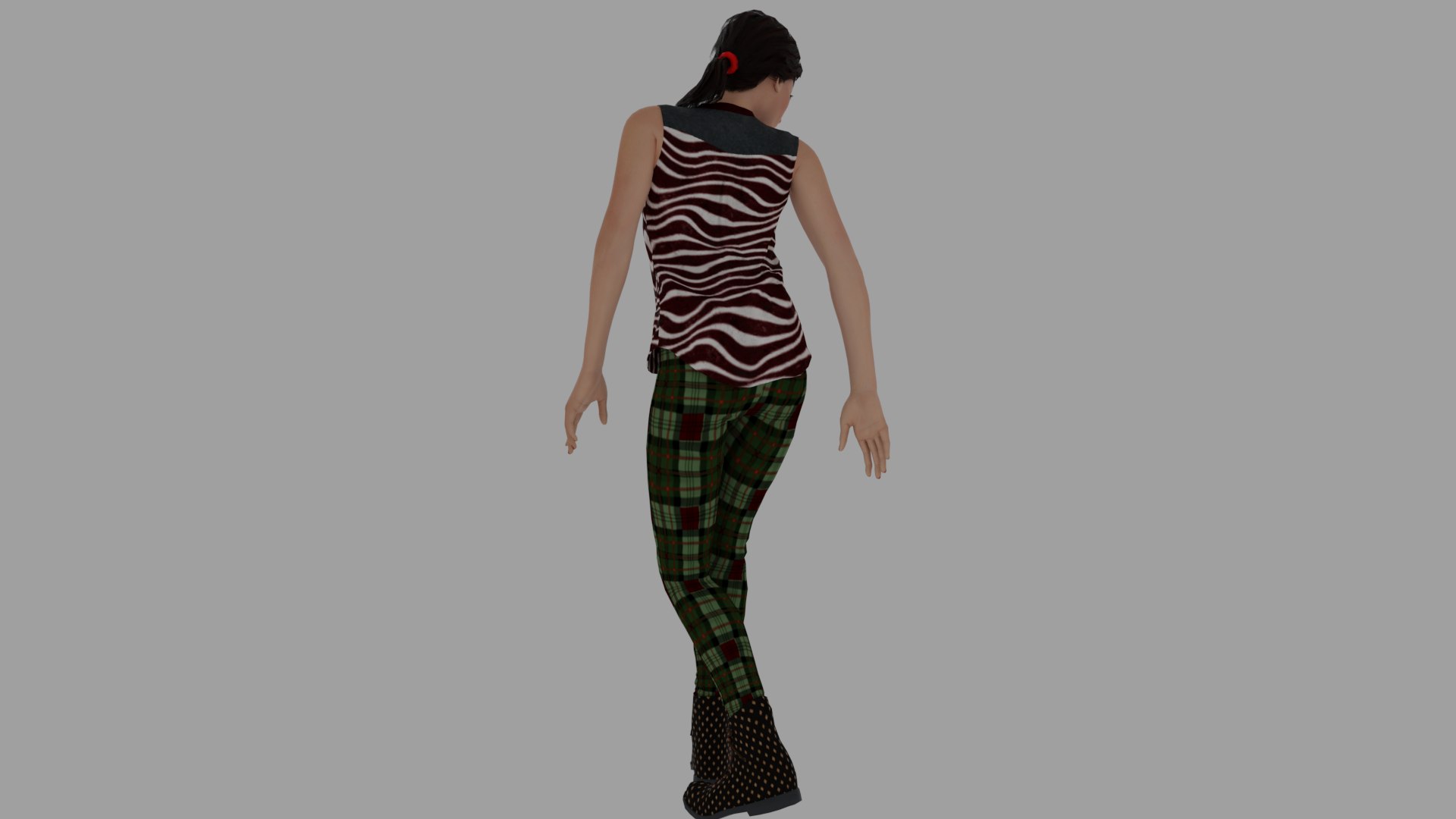 3D Character Female Rigged - TurboSquid 1671967