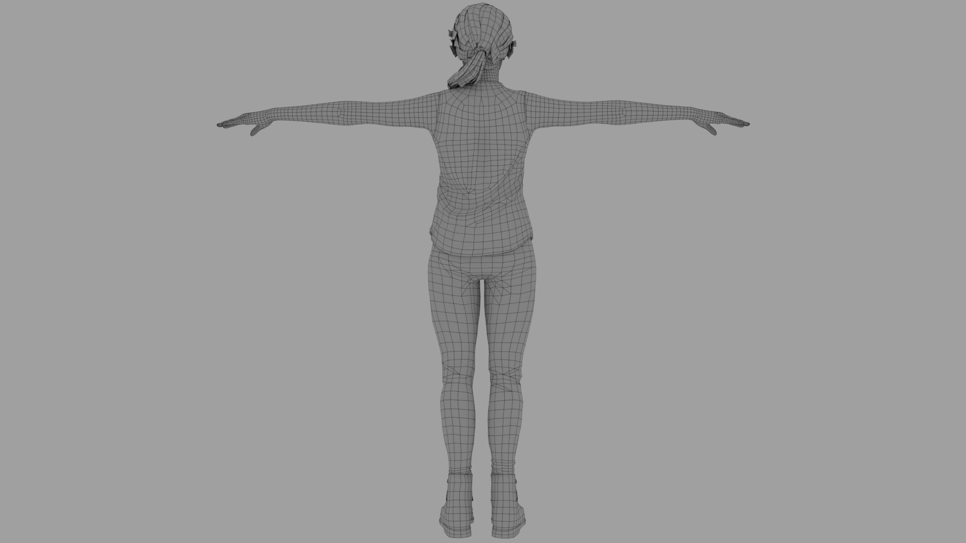 3D Character Female Rigged - TurboSquid 1671967