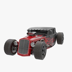 Hot Rod 3D Models for Download | TurboSquid