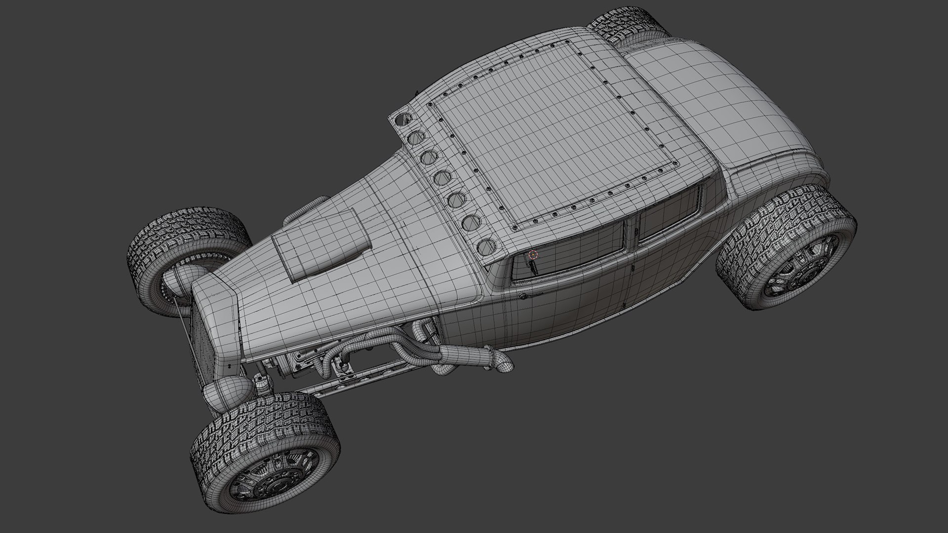 3D Ford 5 Window Hot Rod - TurboSquid 1790768