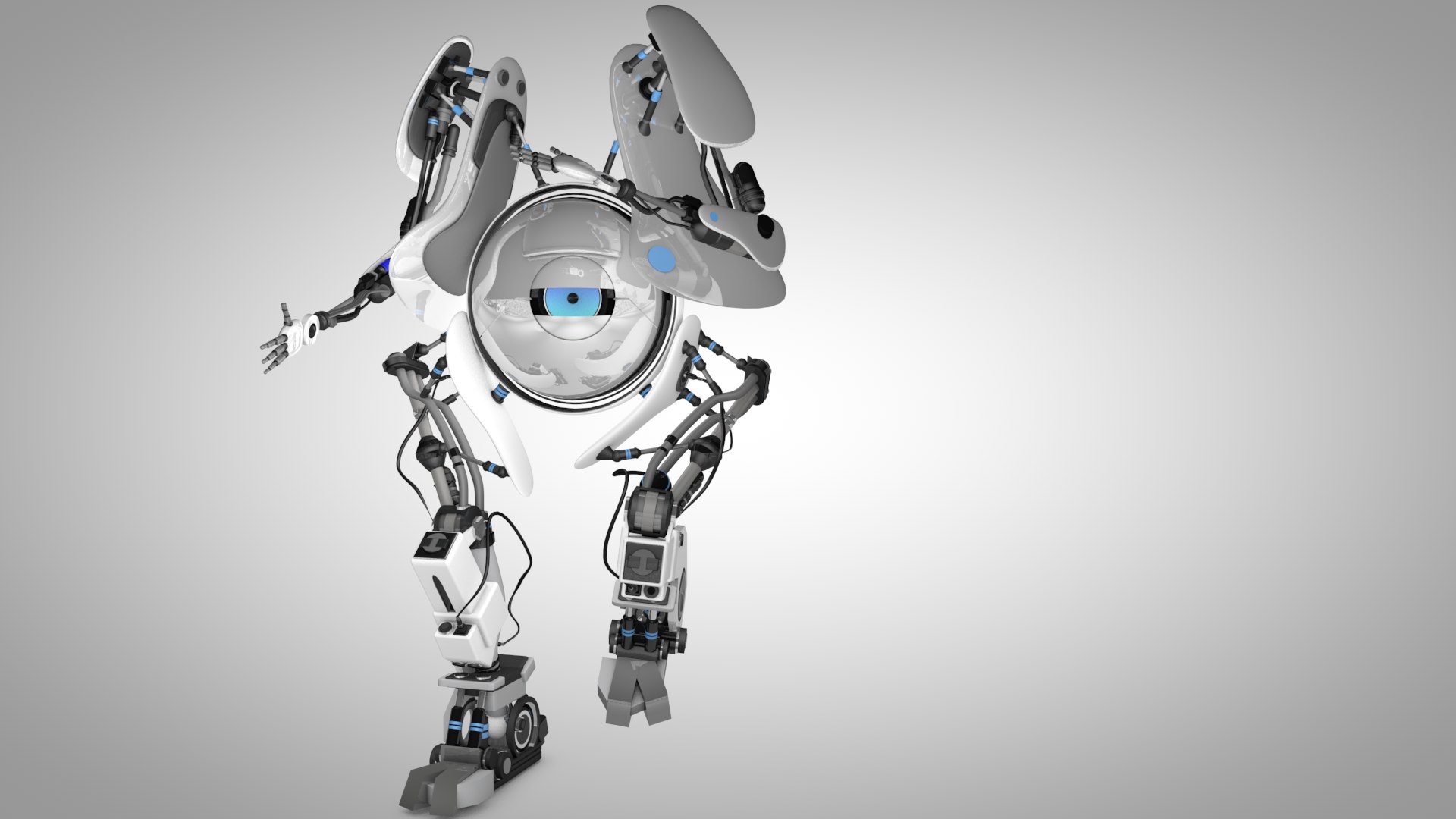 3D Model Character Robot - TurboSquid 1480707