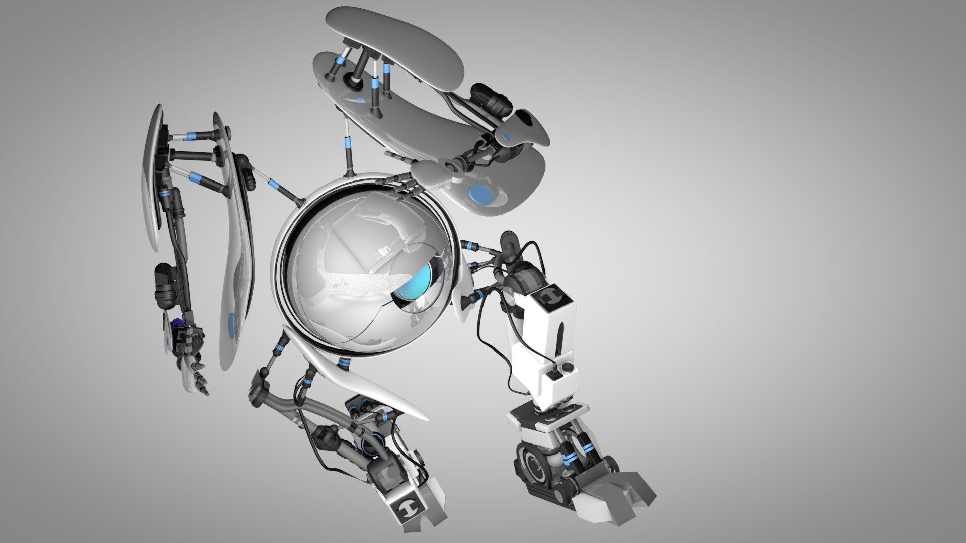 3D Model Character Robot - TurboSquid 1480707