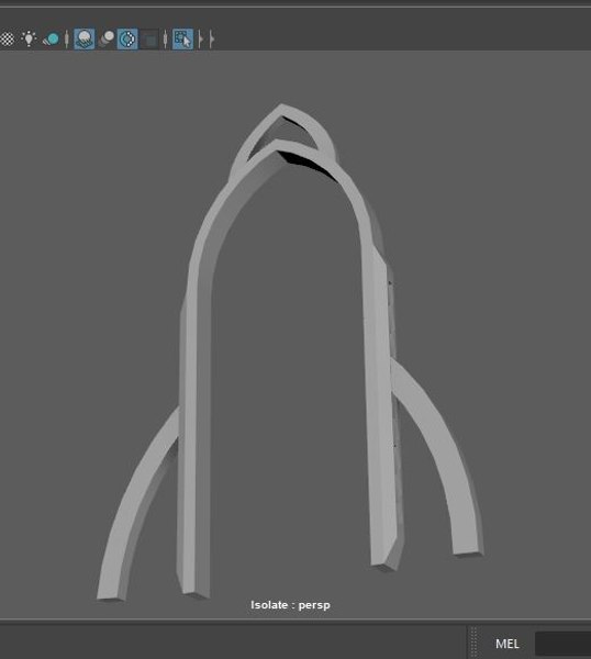 Fantasy archway 3D model - TurboSquid 1361787