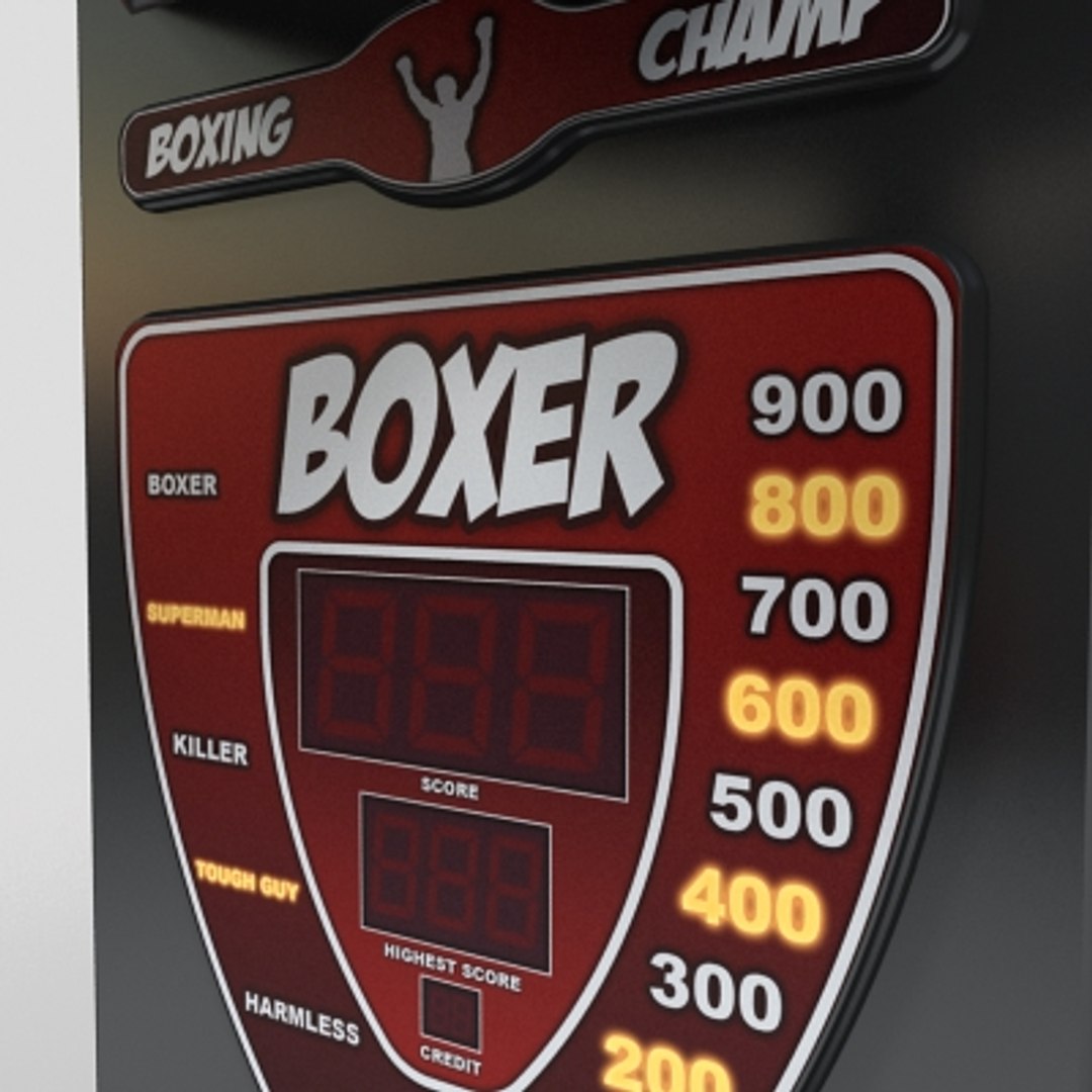 3ds Max Arcade Boxing