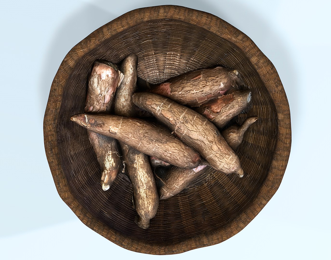 Basket Yucca 3D Model - TurboSquid 1418643