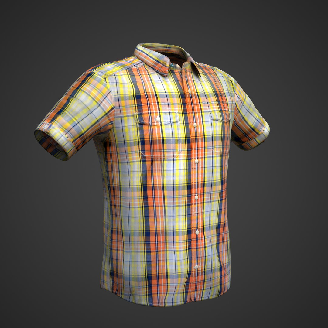 Mens Shirt 3d 3ds