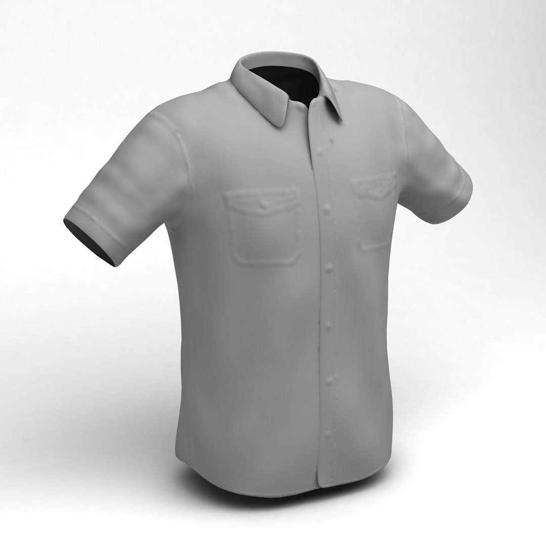 Mens Shirt 3d 3ds