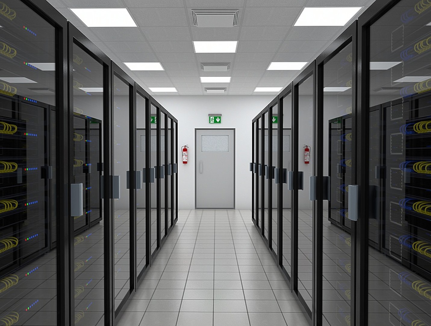 3d Server Room