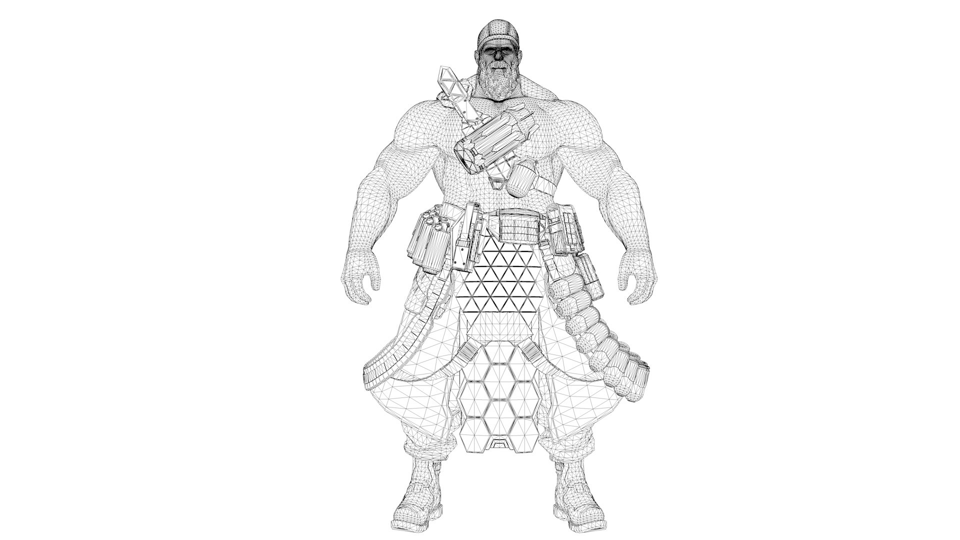 Lason Soldier Rigged And Animated 3D Model - TurboSquid 2378055