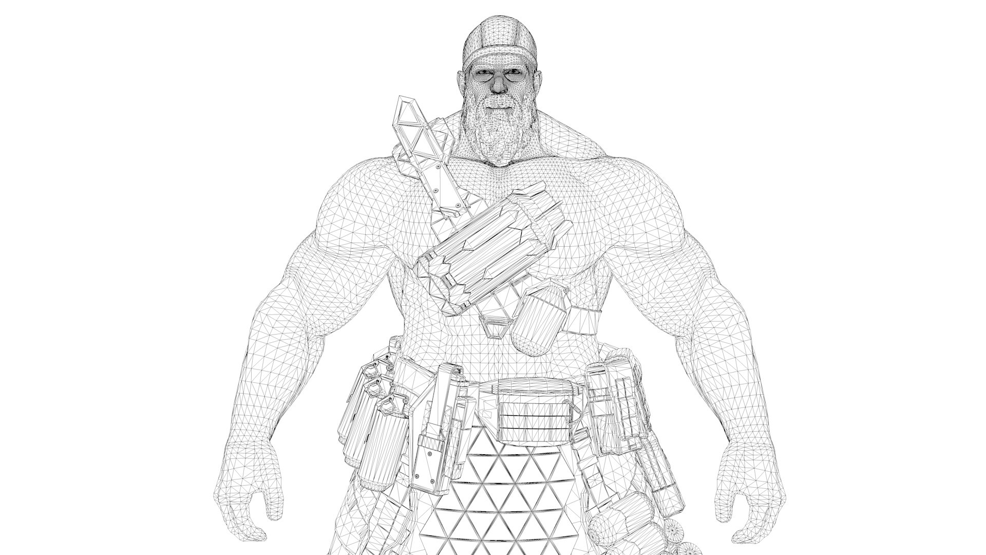 Lason Soldier Rigged And Animated 3D Model - TurboSquid 2378055