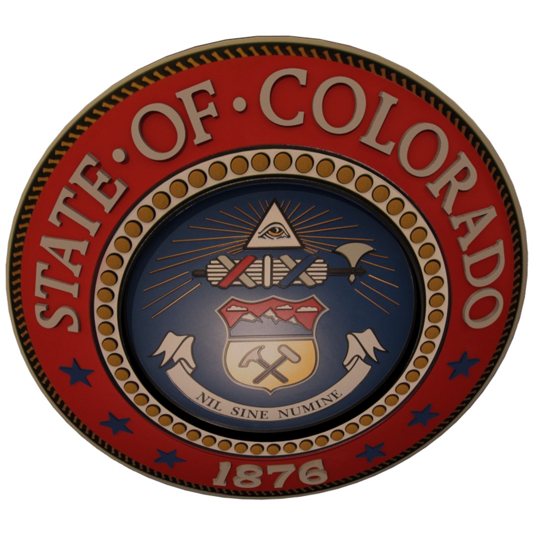 Colorado state seal 3D model - TurboSquid 1291867