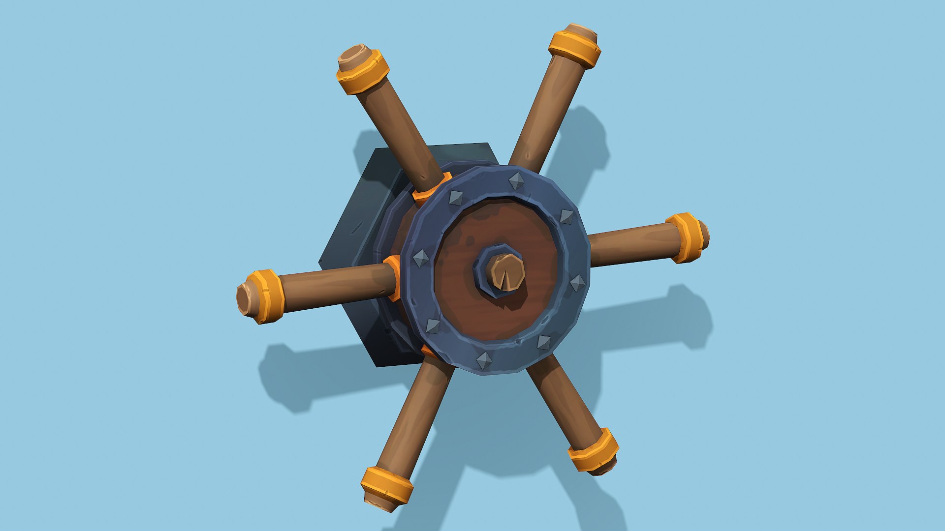 3D Stylized Wall Level 02 - PBR Game Ready - TurboSquid 2050029