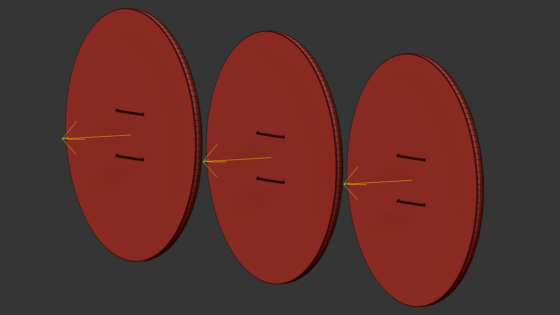 3D Button by Andlight Wall Lamp model - TurboSquid 2106096