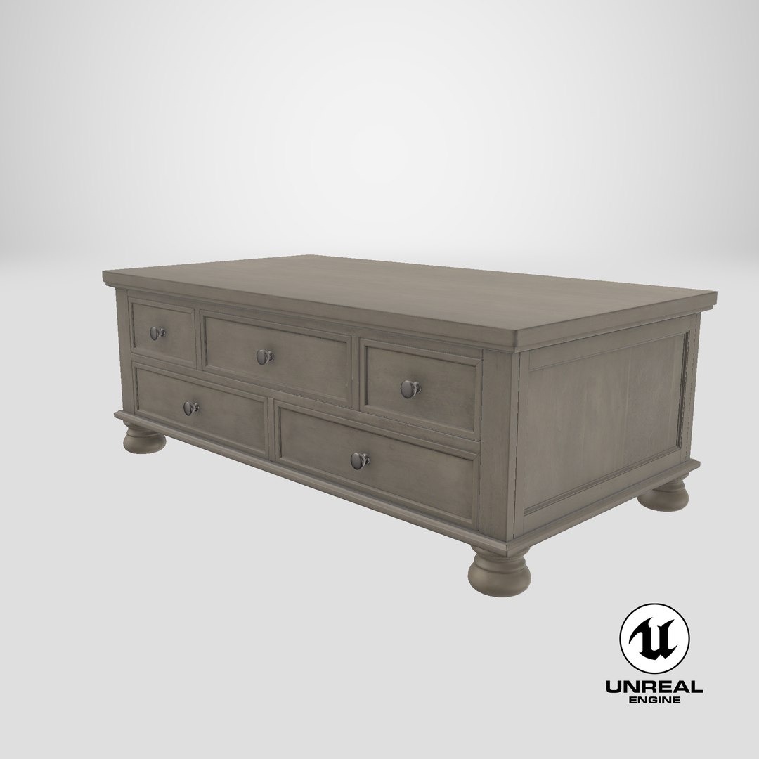 Coffee Table V2 3D Model - TurboSquid 2009926