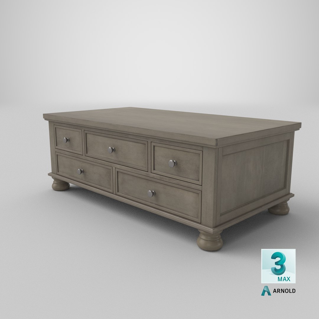 Coffee Table V2 3D Model - TurboSquid 2009926