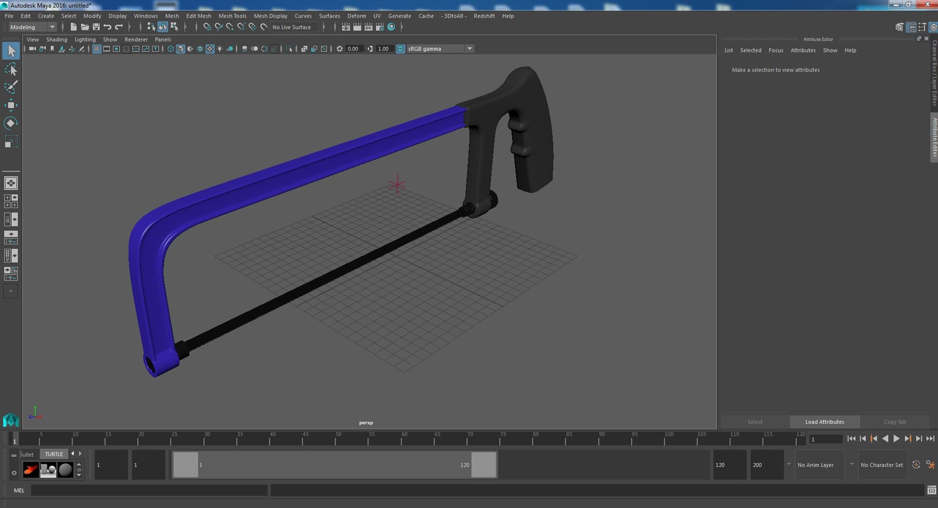 3D Model Hand Saw Tool - TurboSquid 2185736