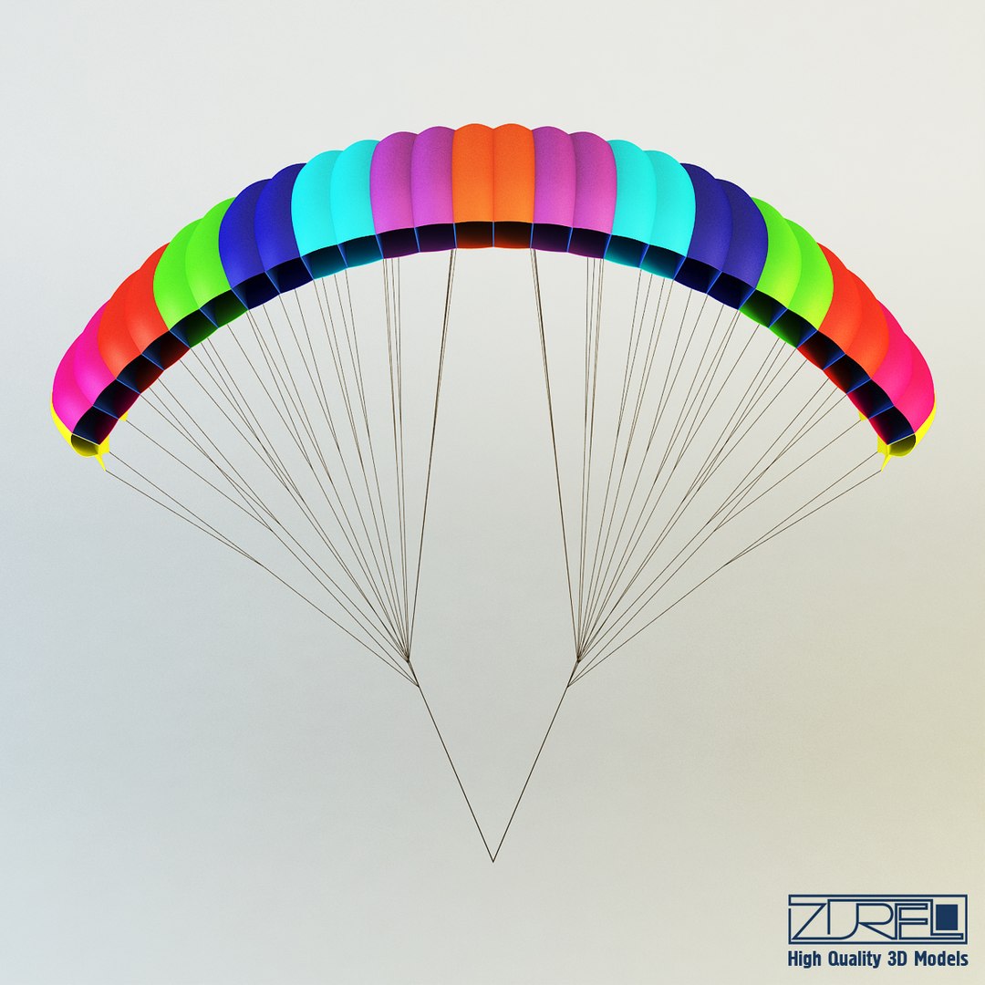 3d Model Paraglider 1