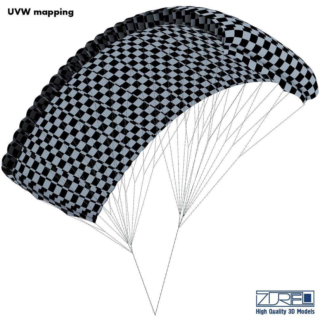 3d Model Paraglider 1