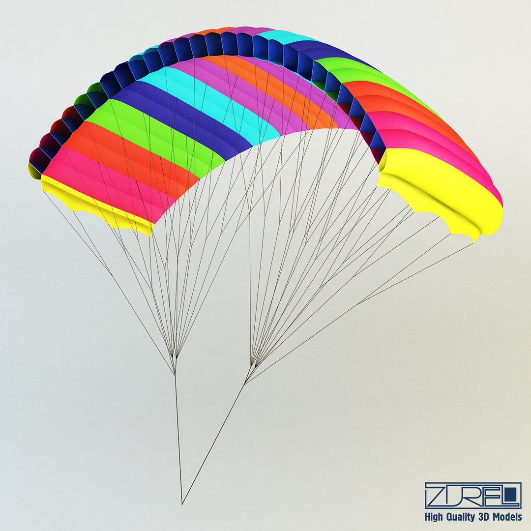 3d Model Paraglider 1