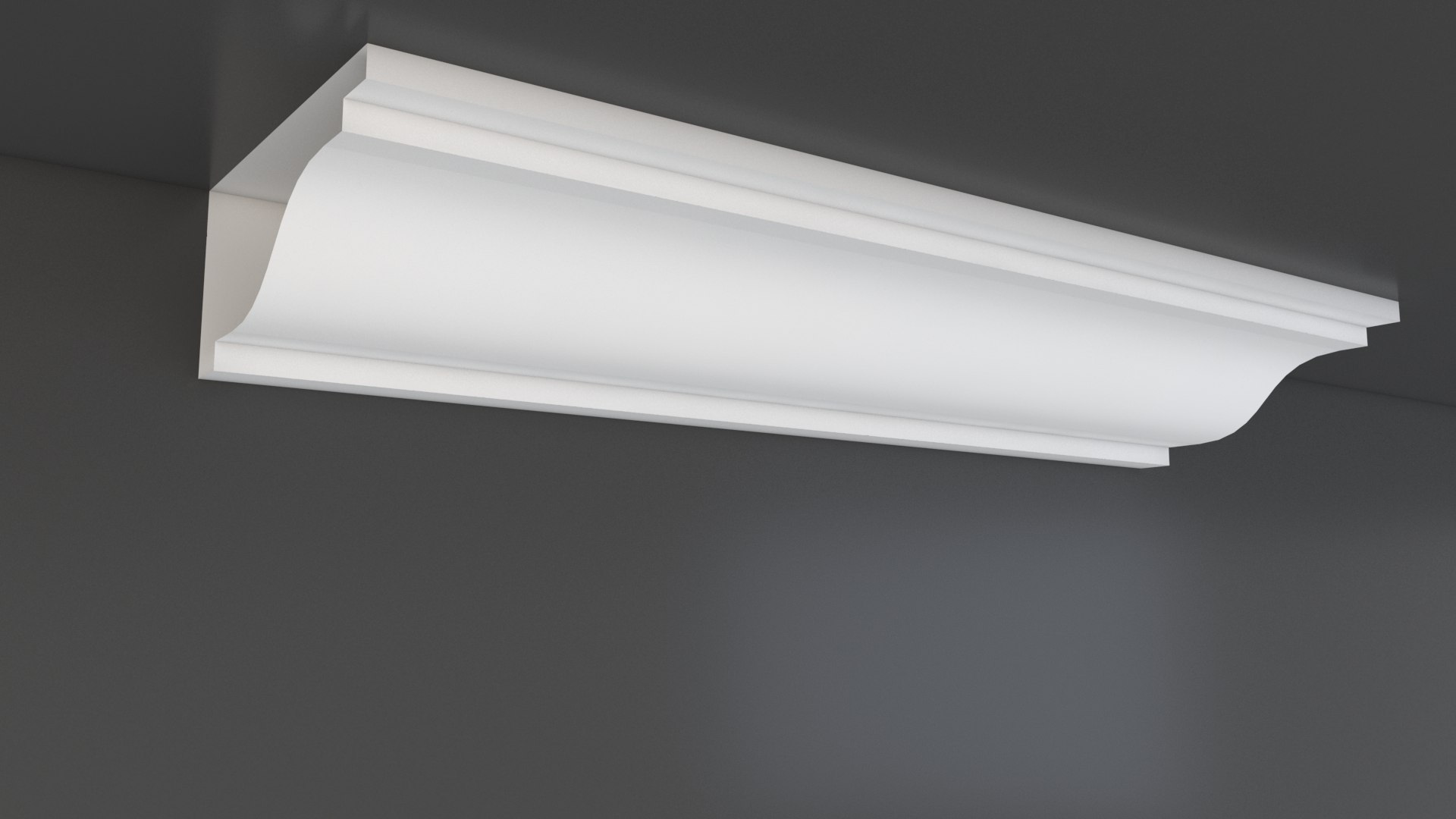 Cornice 102 Straight 3D Model - TurboSquid 2026383