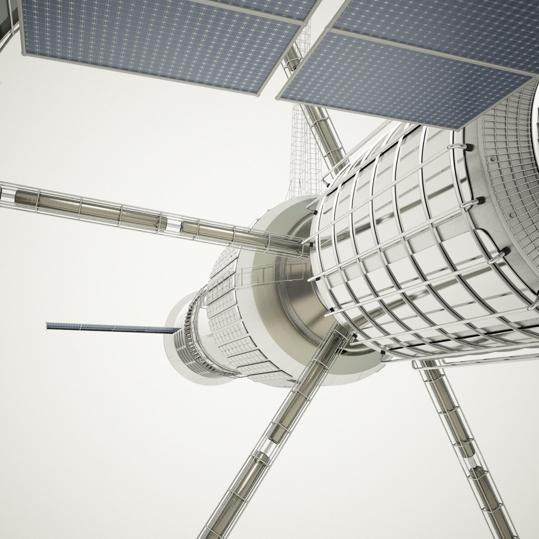 Space Station 3d Model