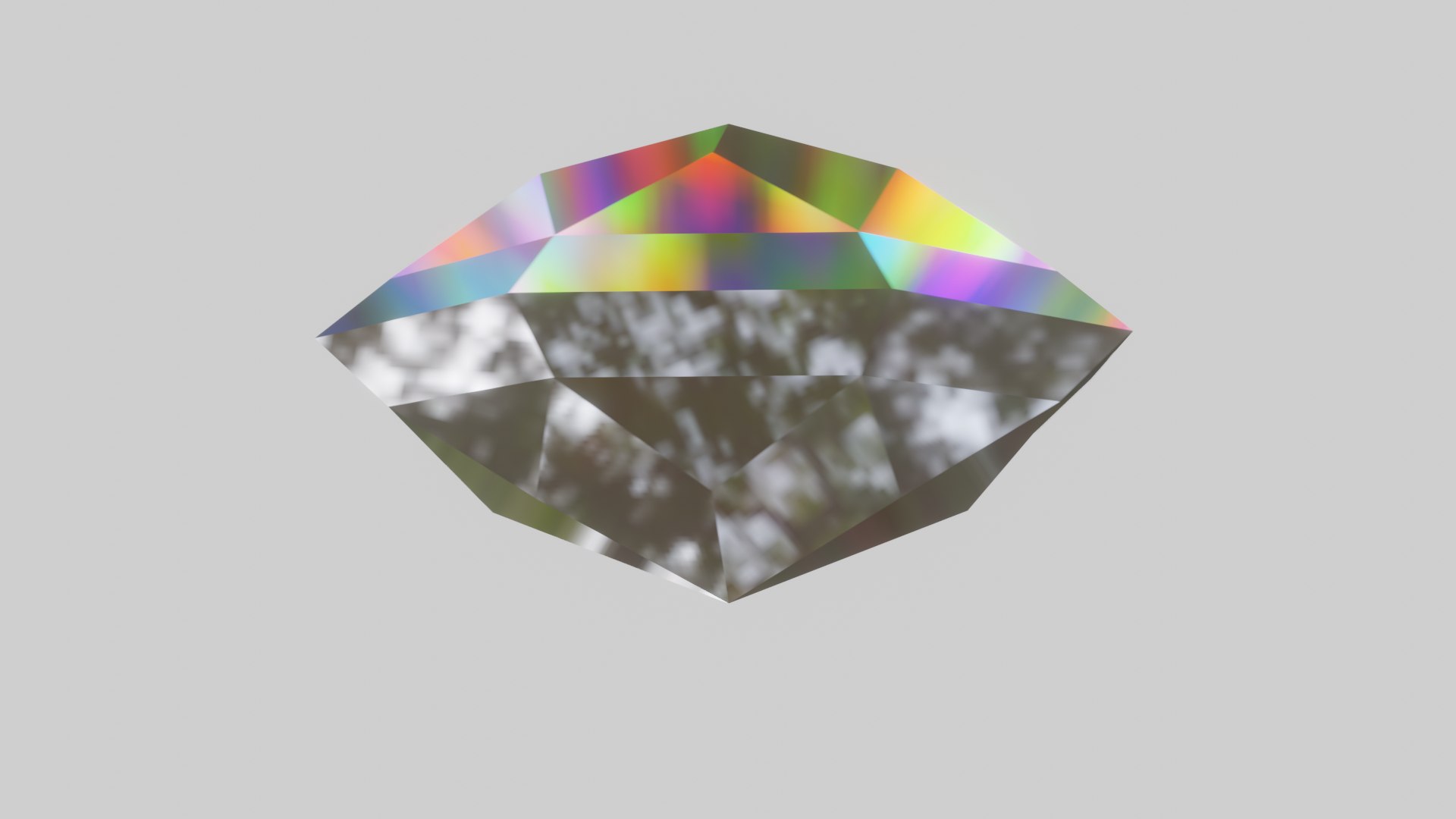 Cross Rose Cut Diamond 3D Model - TurboSquid 1848225