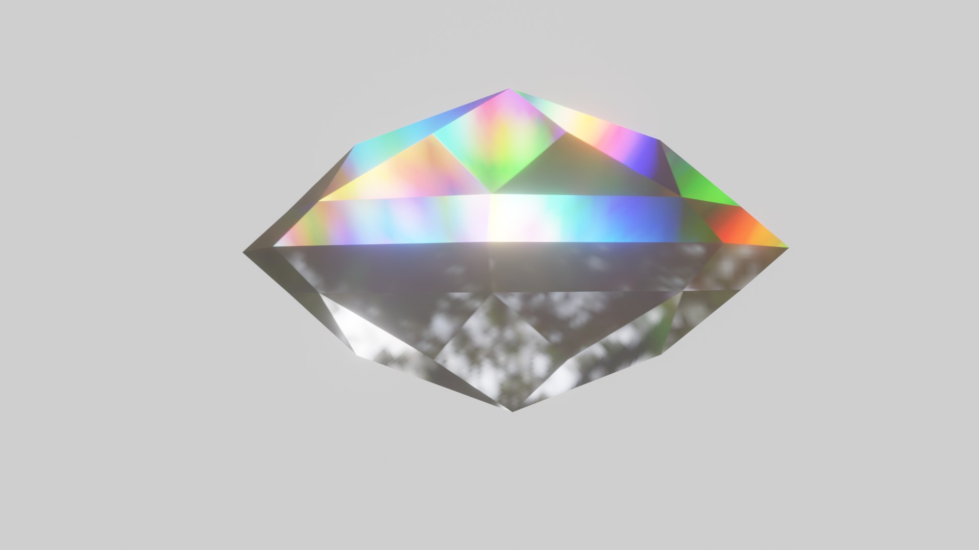 Cross Rose Cut Diamond 3D Model - TurboSquid 1848225