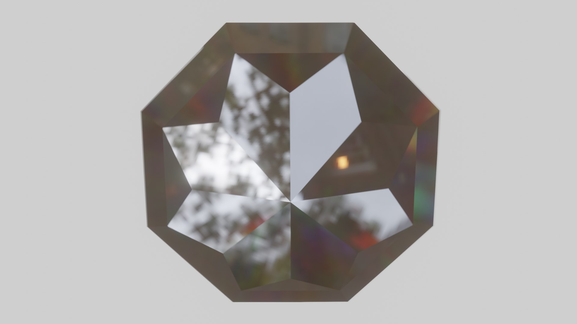 Cross Rose Cut Diamond 3D Model - TurboSquid 1848225