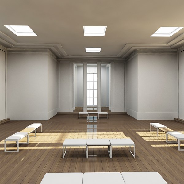 3ds max interior scene