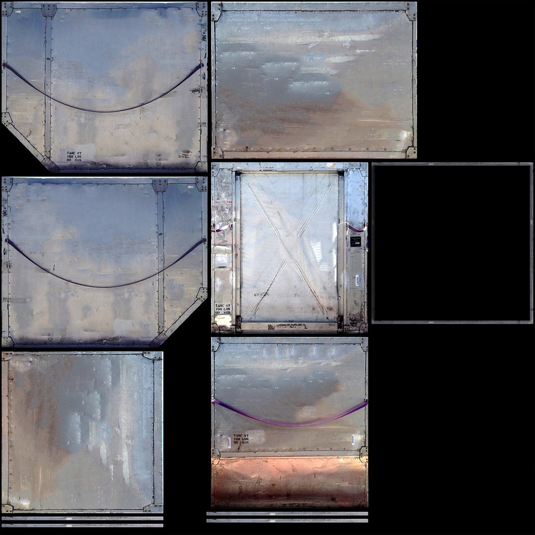 ld3 container cargo 3d c4d