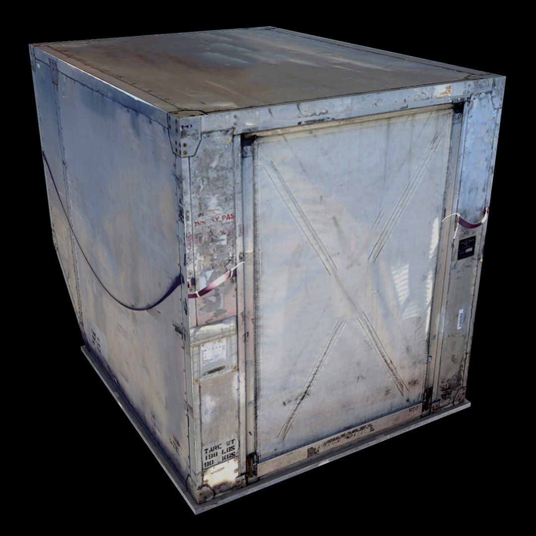 ld3 container cargo 3d c4d