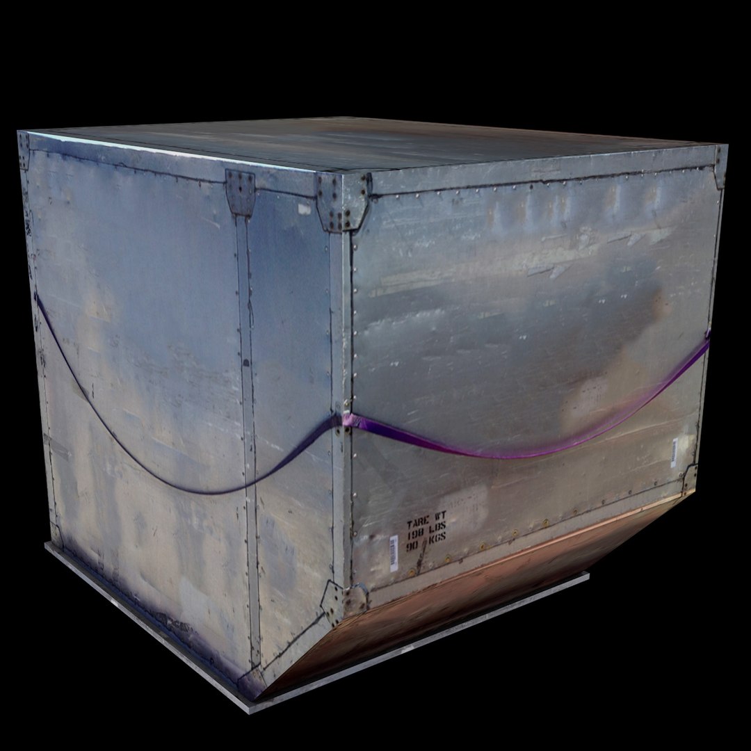 ld3 container cargo 3d c4d