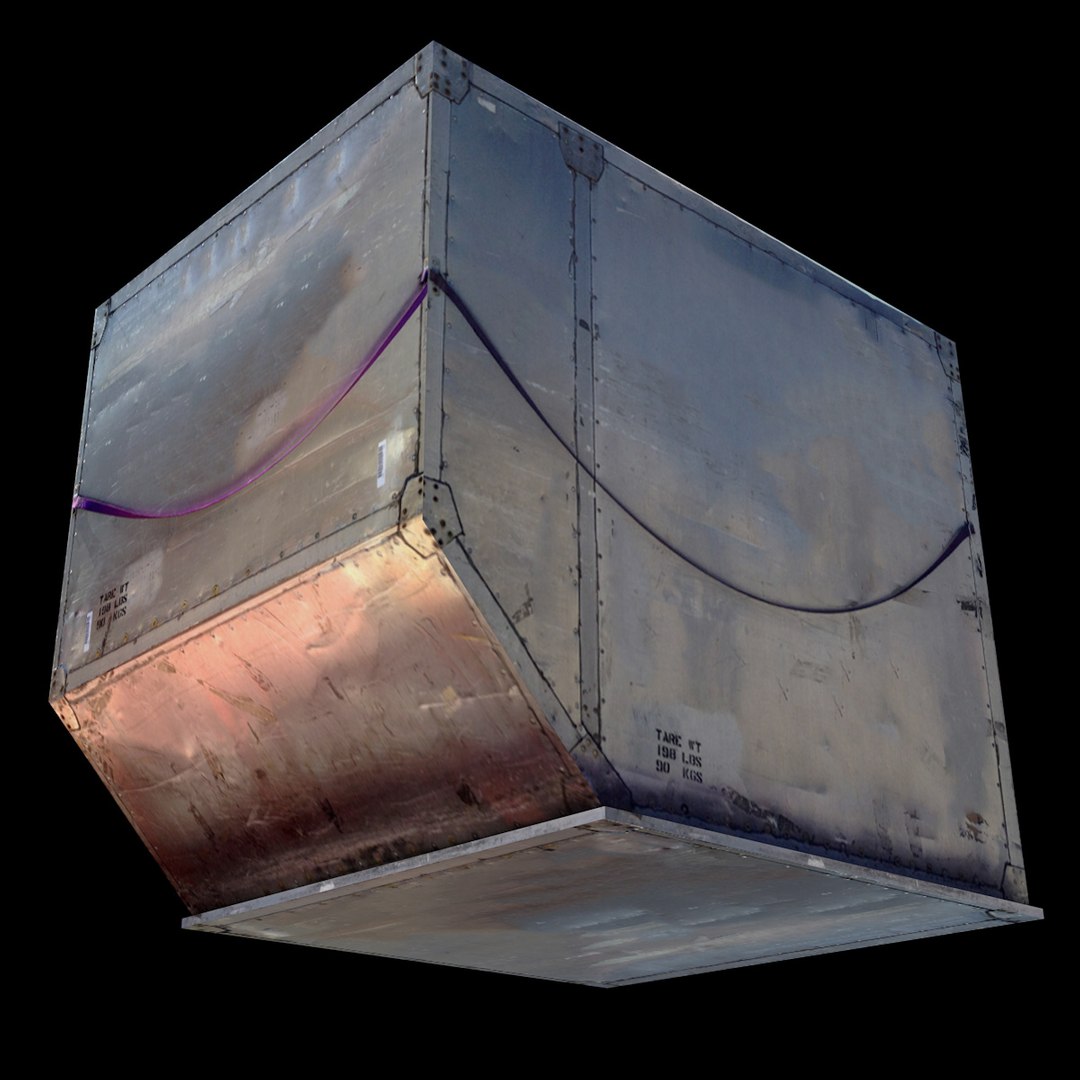 ld3 container cargo 3d c4d