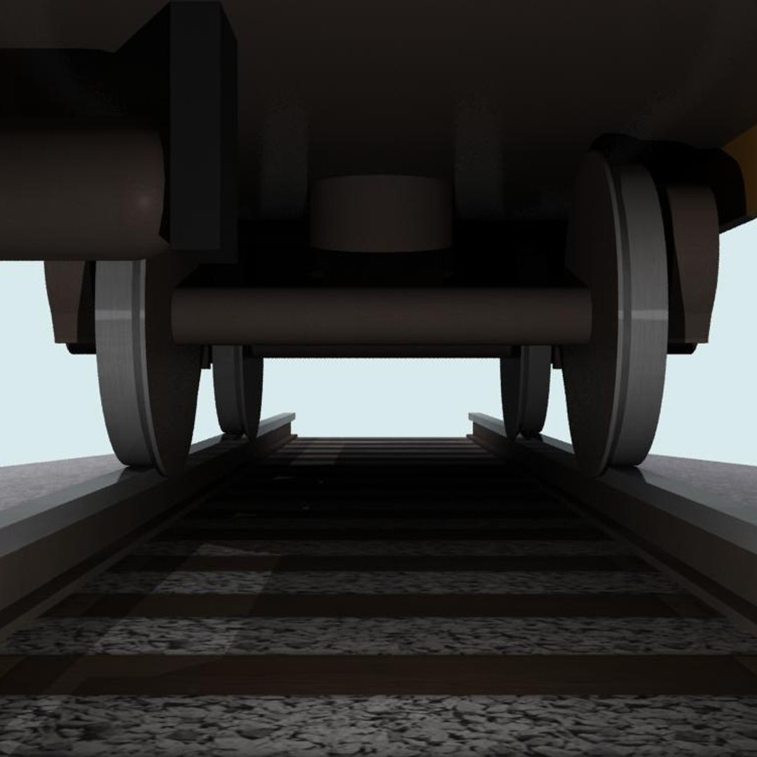 Train Car 3d Model
